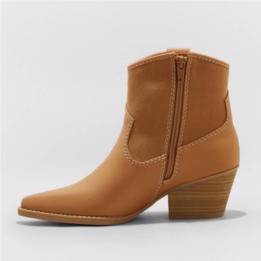 Women's Kay Western Boots - Universal Thread Tan Size… - Gem